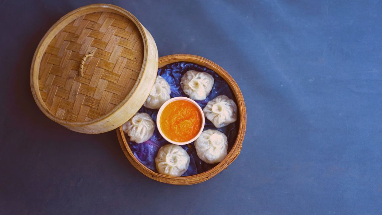 Momo Veg steamed (Half)