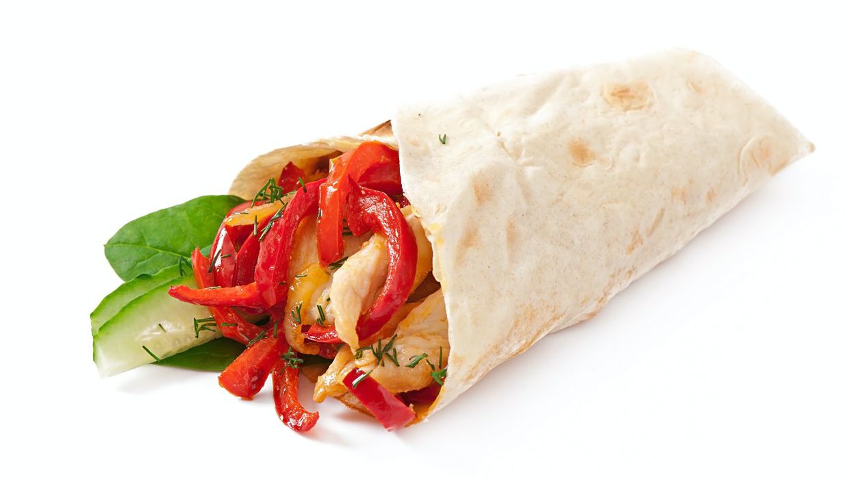 Veggie Frankie Wrap